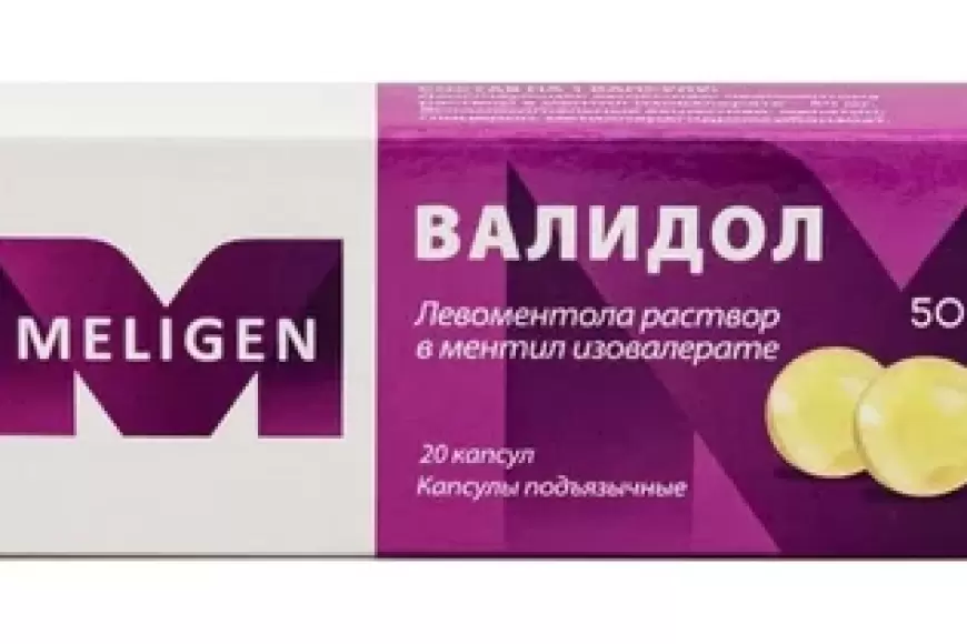 Validol 50 mq (dilaltı kapsullar) - Doktor Media