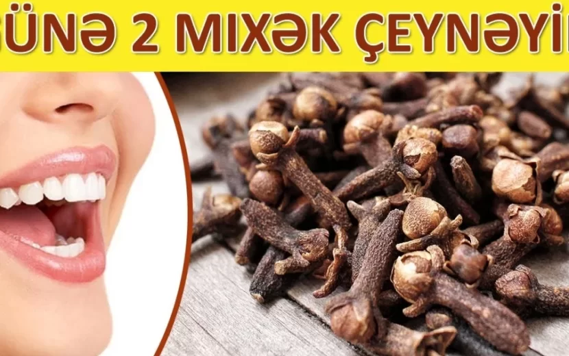 Hər gün 2 "mixək" çeynəməklə möcüzə yaradın! - Yaşın gətirdiyi ...